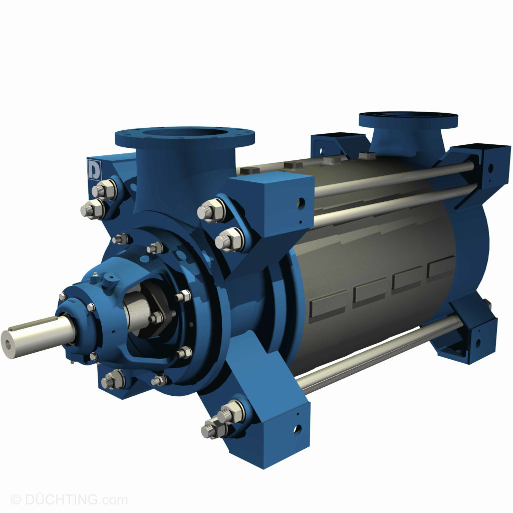 Type HPXL – Düchting Pumpen – Multi stage centrifugal pump in ring ...
